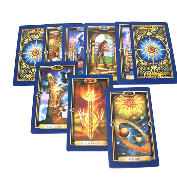 Tarot Deck | Party Supplies | New The Gilded Tarot Deck 78 Cards ...